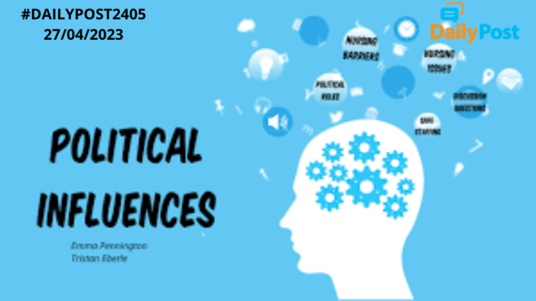 POLITICAL INFLUENCE – Sanjay Sahay